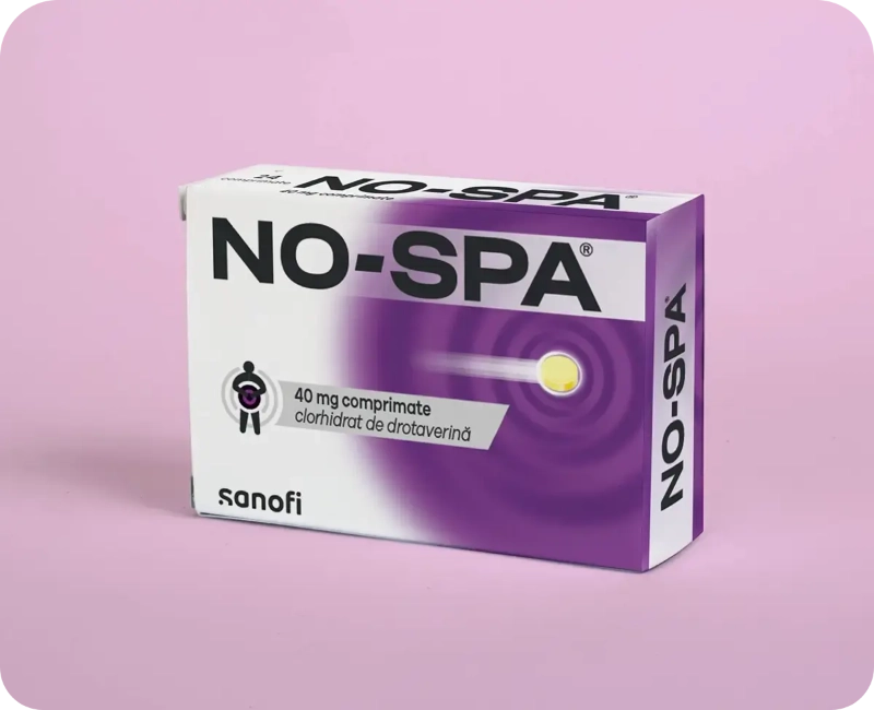 NO-SPA® ameliorează durerea menstruală